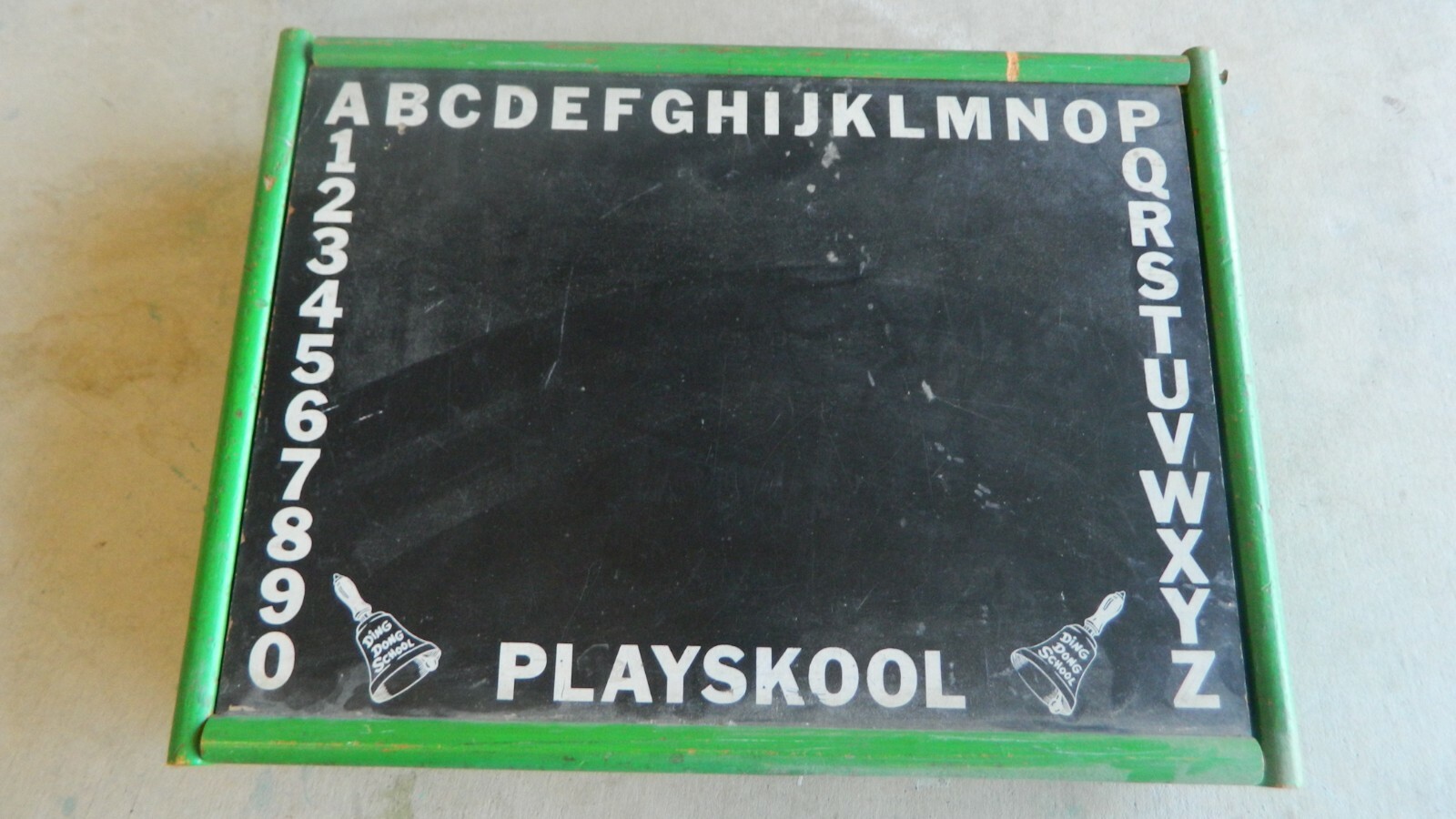 Amazing Playskool Ding Dong Chalk Board & Pegboard Set! Rare LOTS of ...