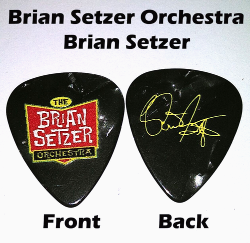 1 Brian Setzer Orchestra Classic Rock band novelty signature guitar ...