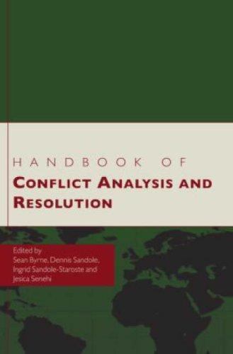 Handbook of Conflict Analysis and Resolution by Jessica Senehi, Sean ...