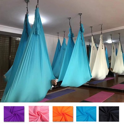 Yoga Swing Aerial Hammock Trapeze Inversion Anti-gravity Kit Soft ...