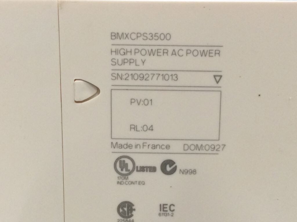 BMXCPS3500 - SCHNEIDER ELECTRIC Power module 100..240VAC 36W NEUF | eBay