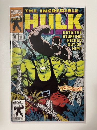 The Incredible Hulk #402 Marvel Comics 1993 VF + Bagged | eBay
