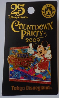 Disney TDL Countdown Party 2009 Mickey Mouse Pin | eBay