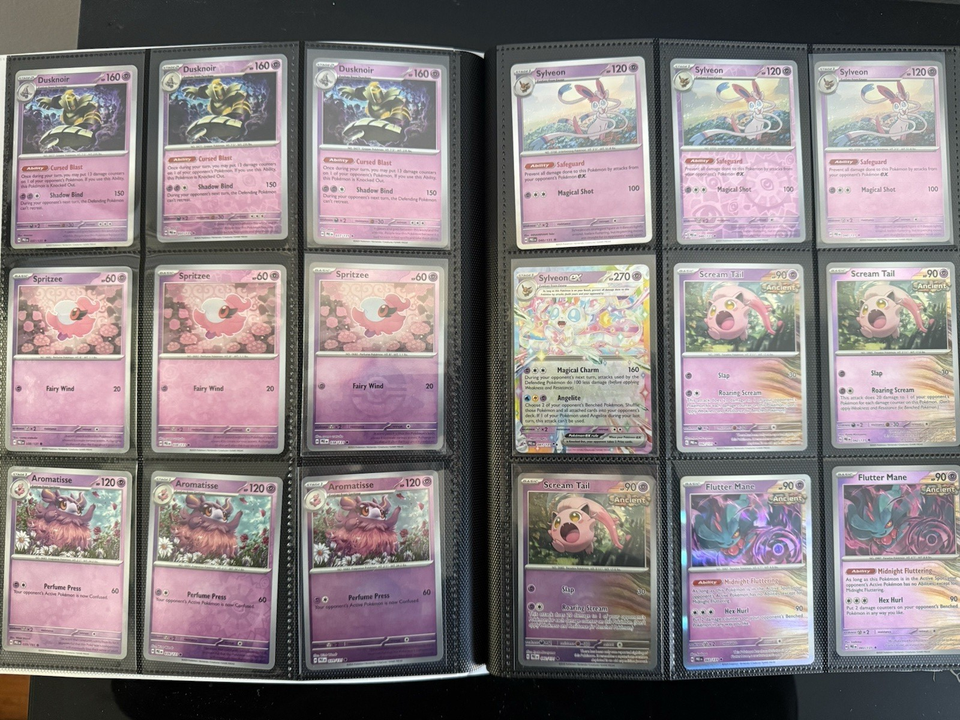 Pokemon Prismatic Evolutions Master Set 1-143 Pokeball Reverse Base Set ...