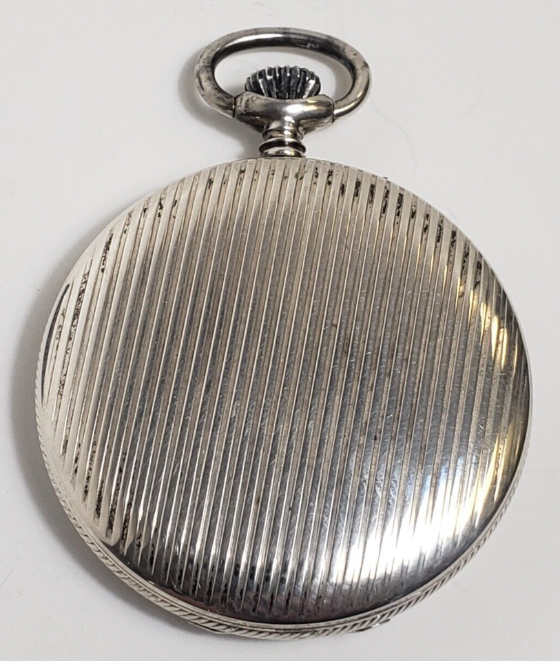 Vintage Aero Watch Neuchatel Sterling Swiss Made 17 Jewels Pocket Watch ...