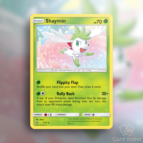 Pokemon Shaymin 7/73 Holo Rare Shining Legends | eBay