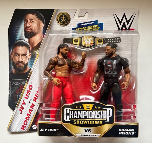 WWE Championship Showdown Series 17 Jey Uso vs Roman Reigns Action ...