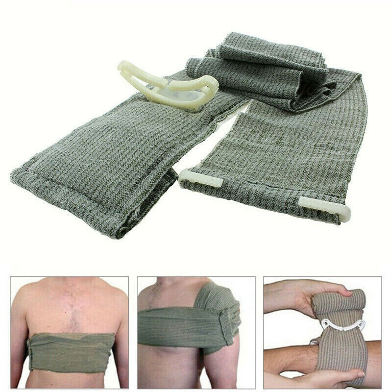 2 PACK 4" Trauma Bandage Emergency Israeli Style Battle Wound Dressing ...