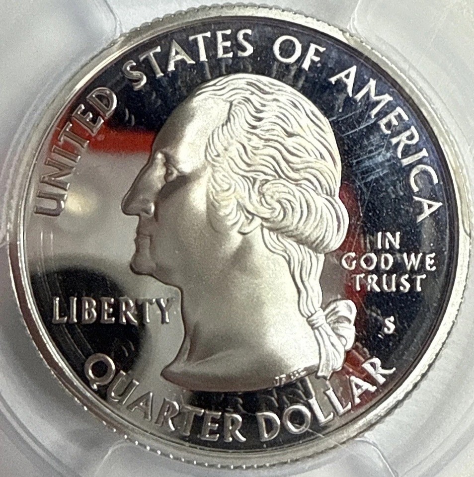 2006 S Nebraska Silver Proof State Quarter PCGS PR69DCAM Exact Coin ...