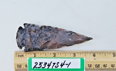 4" Spearhead - Lance Head - Drill Point - Hand Knapped Agate | eBay