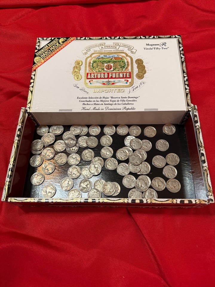 LOT OF 65 ANTIQUE VINTAGE UNSORTED BUFFALO NICKELS coin collection | eBay