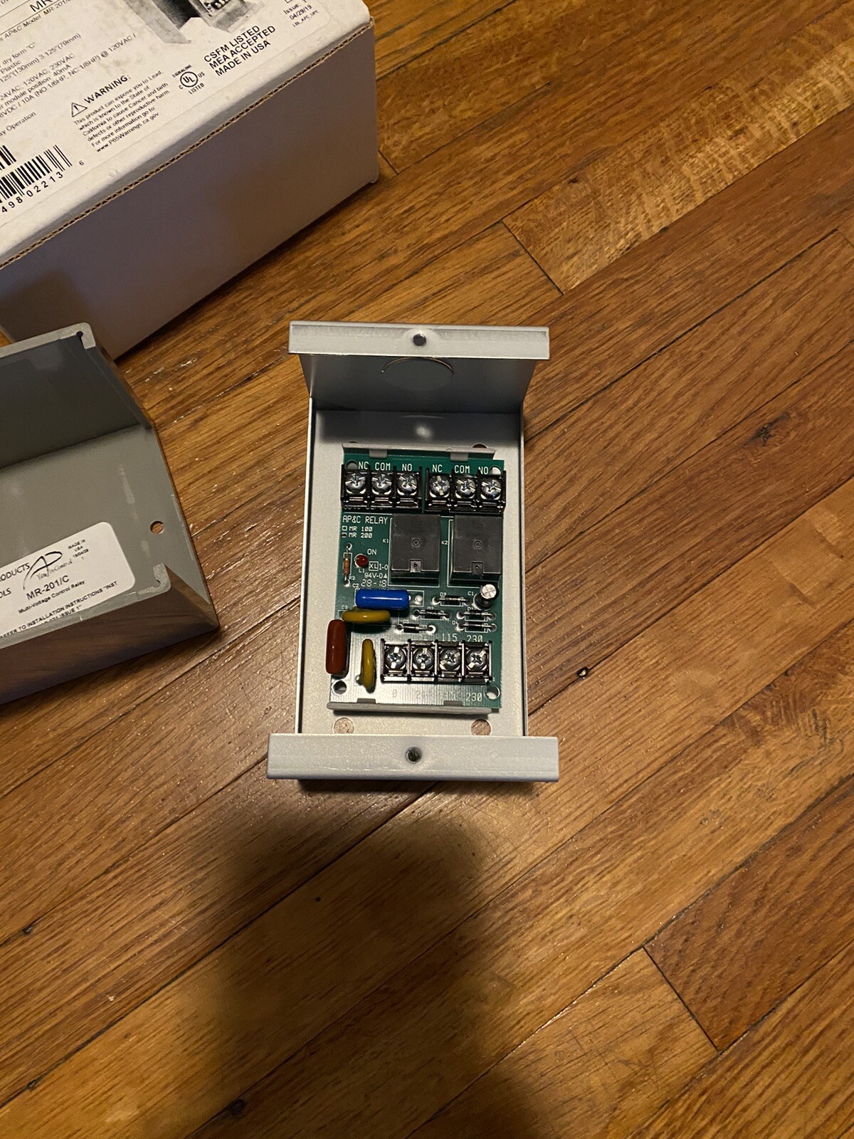 Air Products And Controls MR-201/C Multi-Voltage Control Relay | eBay