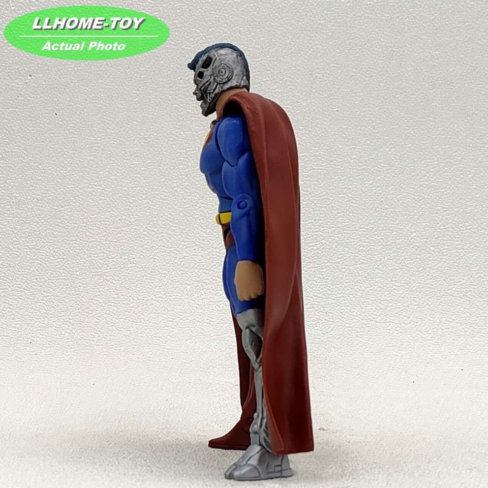 Anime DC Universe CYBORG SUPERMAN Open Mouse Super Hero Action Figure ...