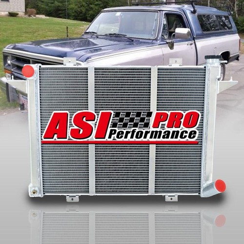 3 Row Radiator Fit 1989-1993 Dodge D250 D350 W250 W350 Cummins 5.9L | eBay