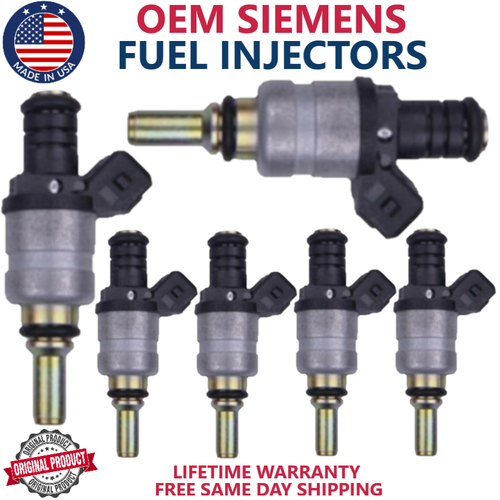 GENUINE SIEMENS x6 FUEL INJECTORS FOR 2004, 2005, 2006 BMW X3 3.0L I6 ...