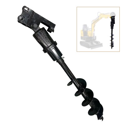 Mini Excavator Auger, For Mini 1 To 1.5 Tons Excavators, Wide Backhoe ...