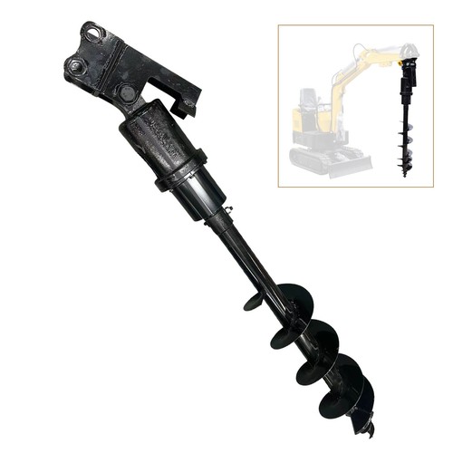 Mini Excavator Auger, For Mini 1 To 1.5 Tons Excavators, Wide Backhoe ...