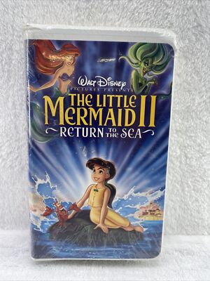 The Little Mermaid II: Return to the Sea (Disney Cartoon VHS, 2000) New ...