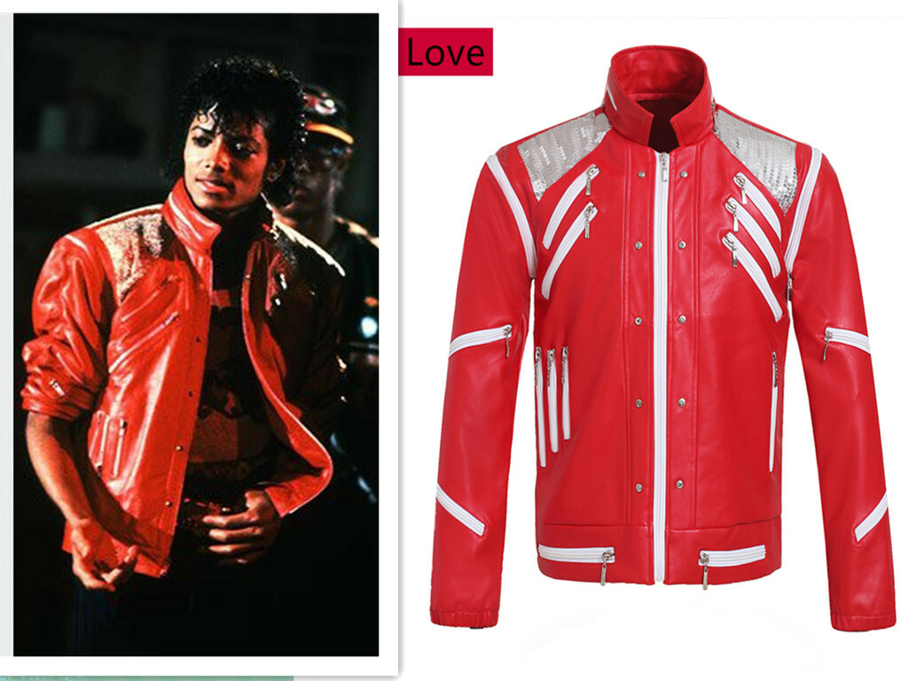 Michael Jackson Black Beat It Jacket