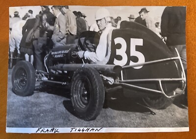 1940s Indiana Midget Auto Race Driver Photo, Frank Tillman | eBay