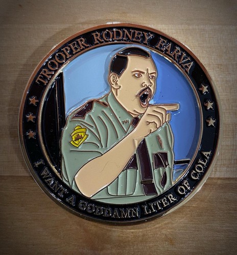 New Limited Vermont State Police Super Troopers Movie Farva Liter Of ...