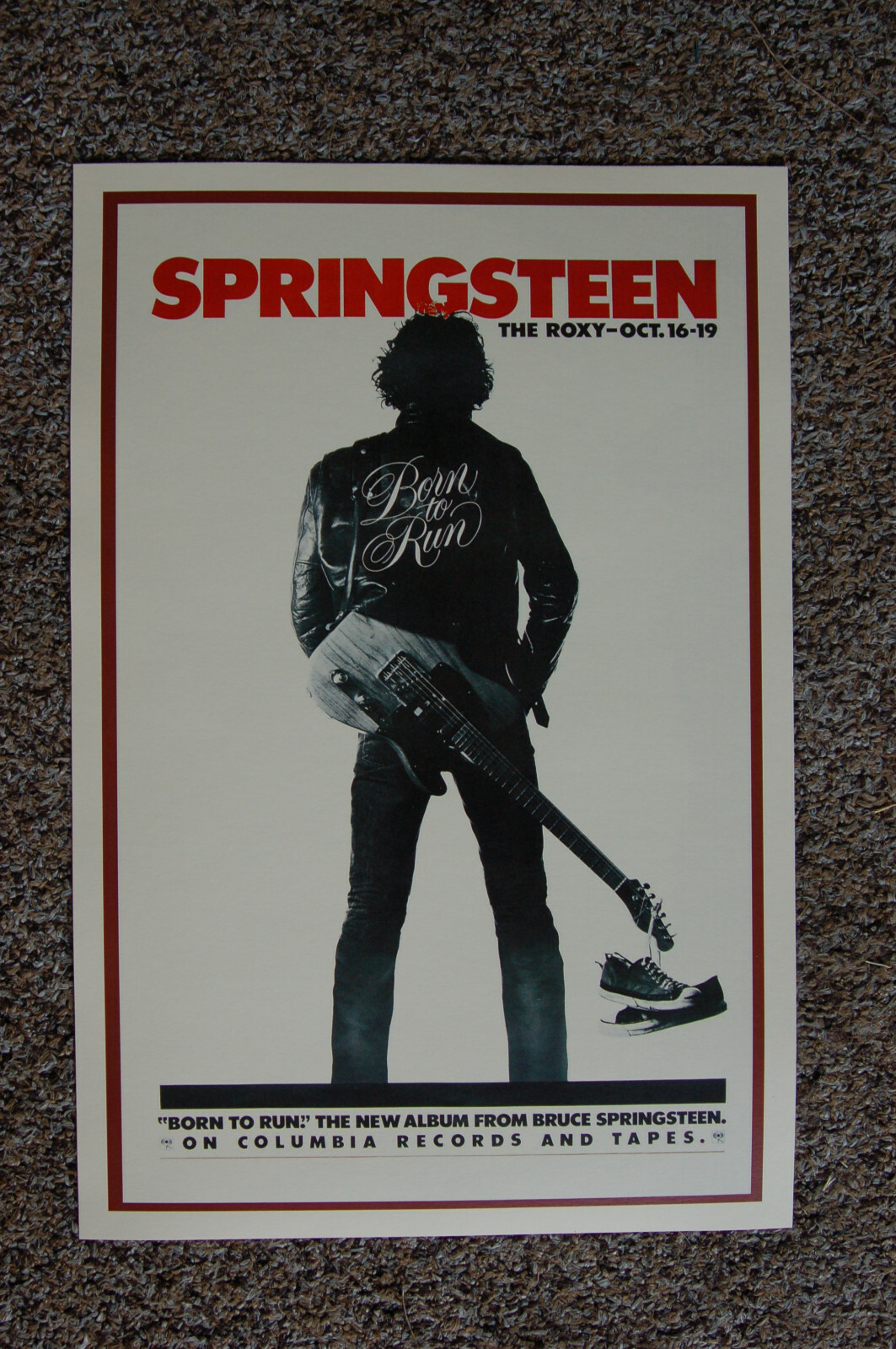 Bruce Springsteen Concert poster 1975 ROXY | eBay