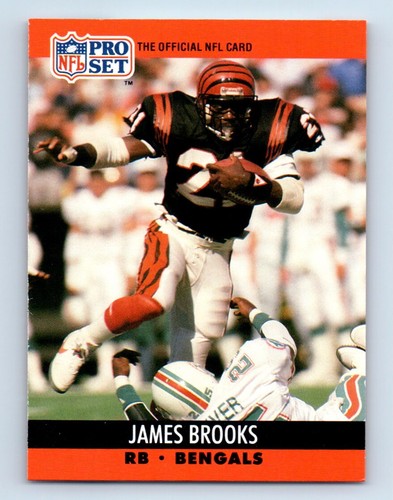 1990 Pro Set James Brooks Cincinnati Bengals #461 | eBay