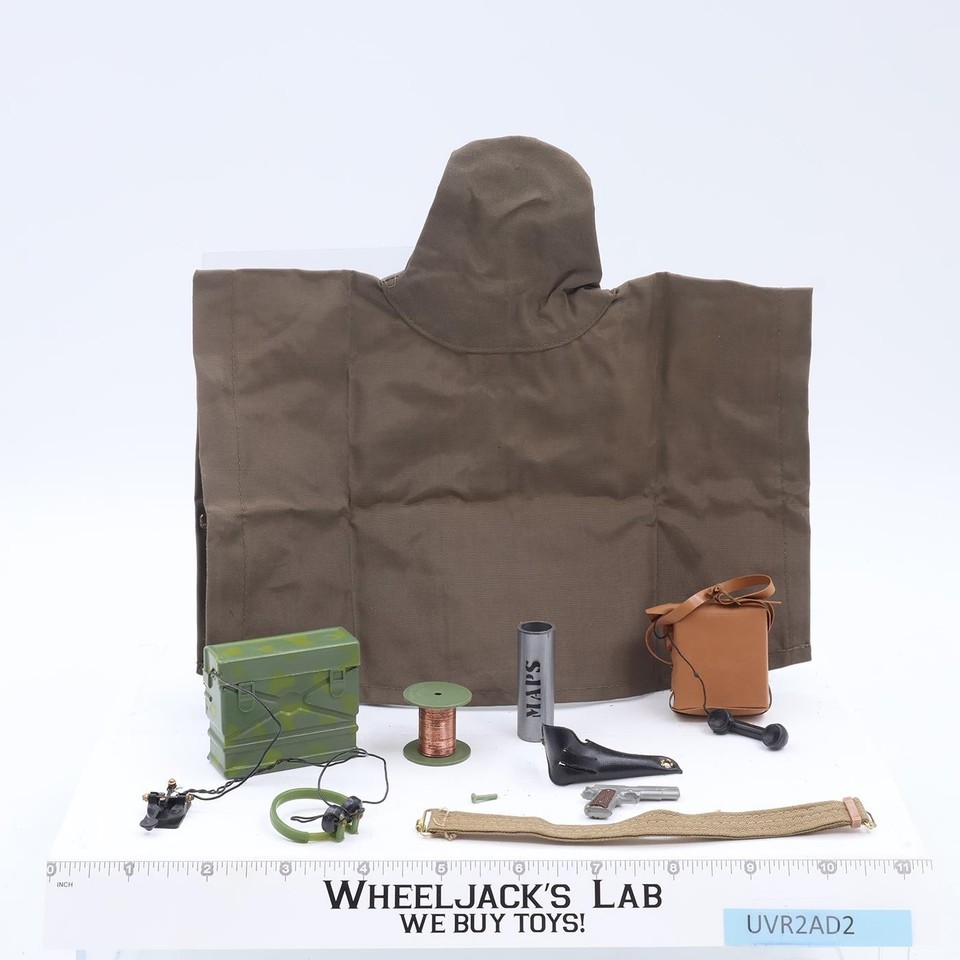 GI Joe Command Post Poncho Set 1964 Hasbro 12" Accessory Vintage | eBay