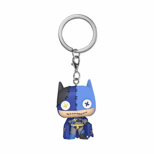 DC Patchwork POP! Vinyl Schlüsselanhänger 4 cm Batman Display (12 ...