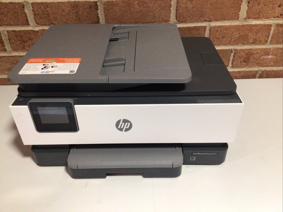HP Officejet Pro 8025e Color Inkjet All-in-One Printer, Tested, (Have ...