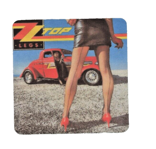 ZZ Top Eliminator Album COASTER - Blues Rock and Roll - Legs | eBay