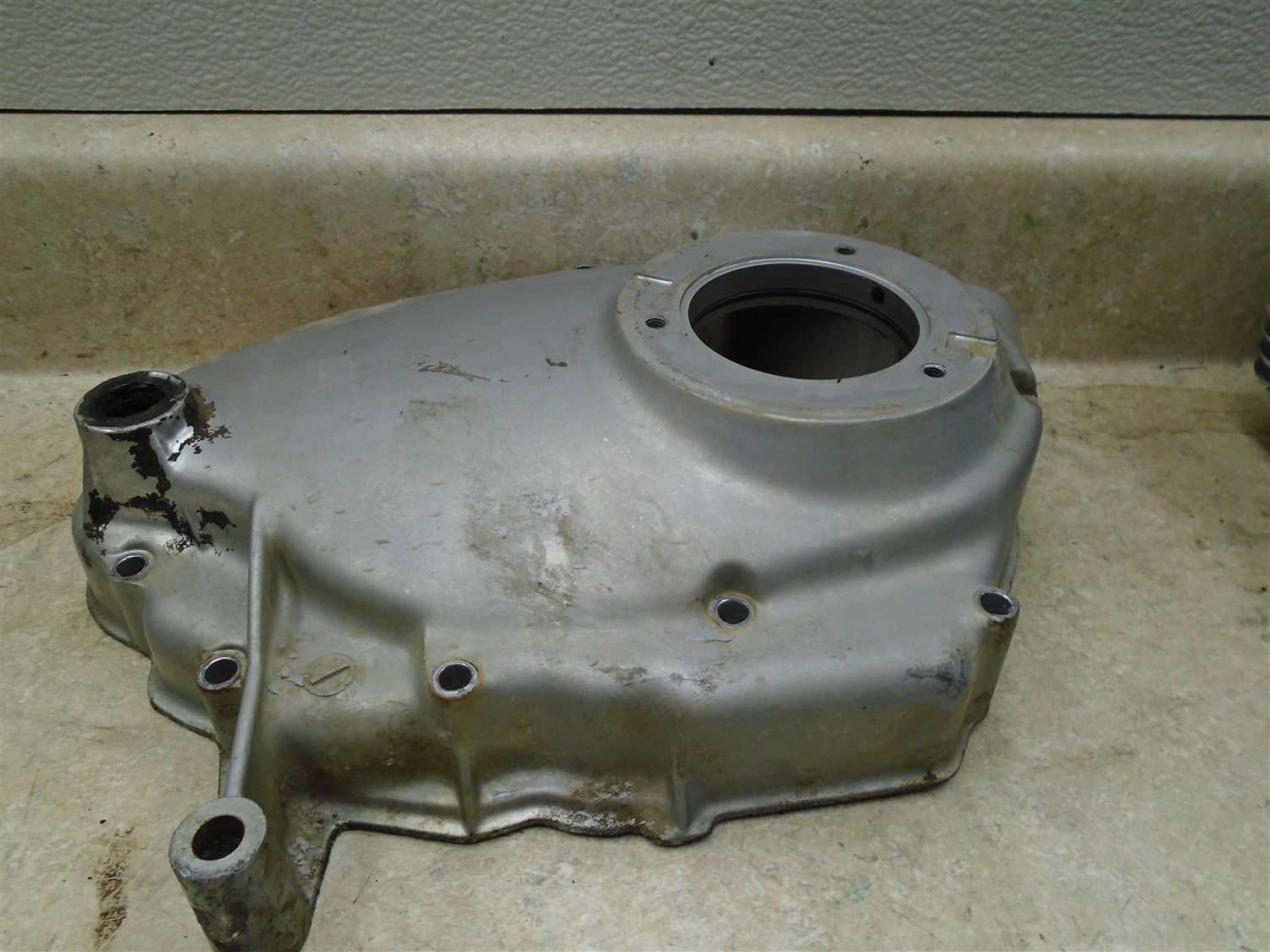 Honda 125 CL SCRAMBLER CL125A CL125-A Engine Clutch Cover 1969 HB489 SE ...