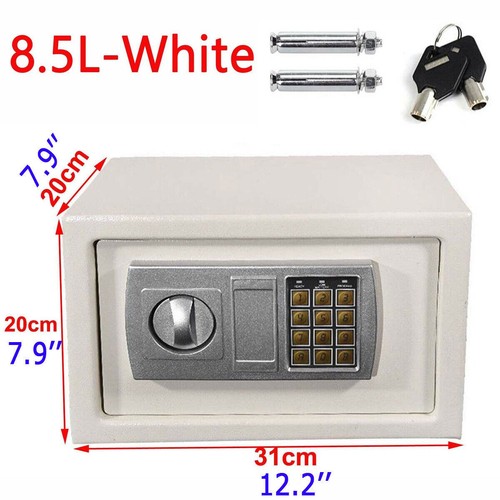 High Security Home Safe Safebox Secure Storage Box With Digital And Key ...