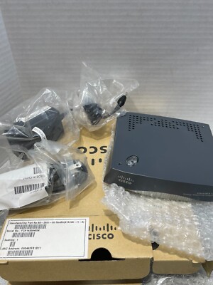 New in box - Cisco ATA-186-I1-A VOIP Analog Telephone Adapter ATA 186 ...