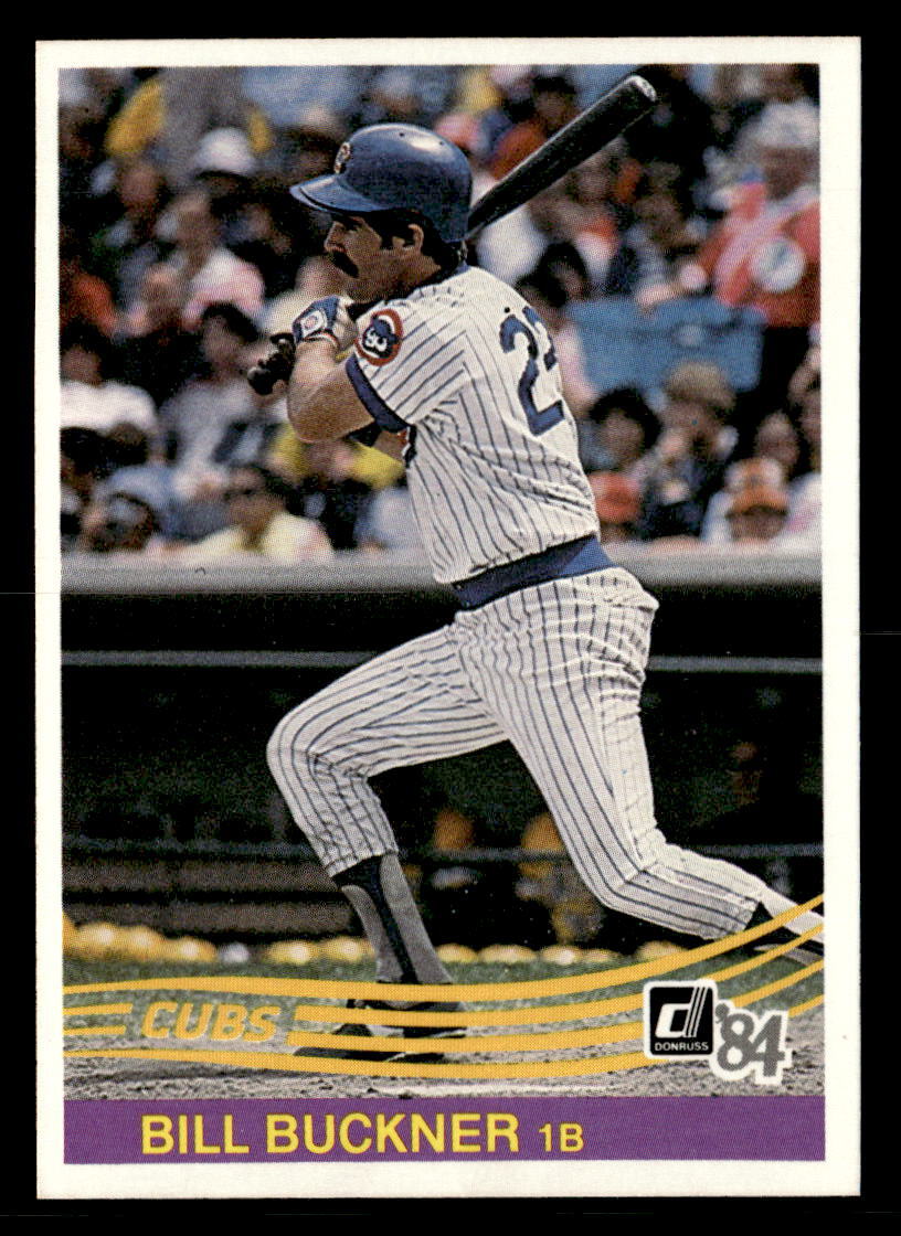 Bill Buckner 1984 Donruss Card #117 Chicago Cubs | eBay
