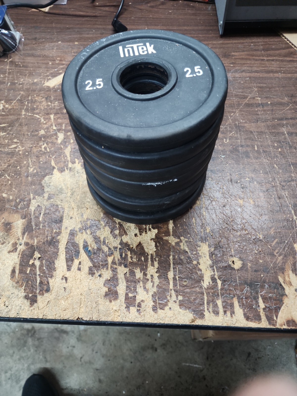 LOT OF 7 Intek 2.5 lb Urethane Professional Commercial PLATES | eBay