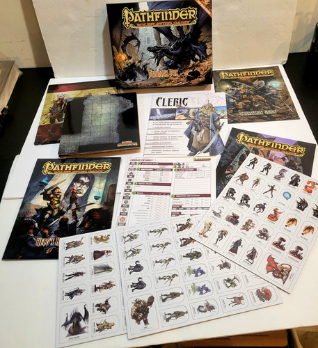 Pathfinder Role Playing Board Game Beginner Box Near Complete | eBay