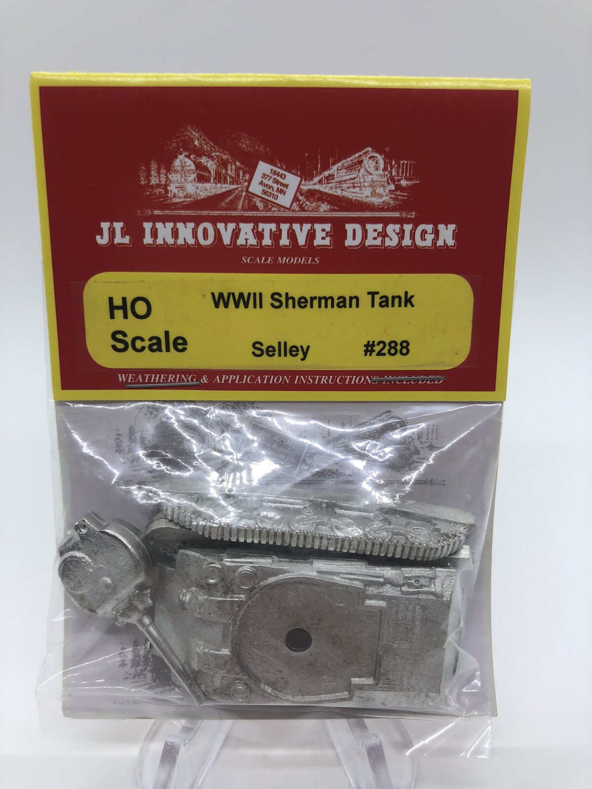JL Innovative Design WWII Sherman Tank HO Scale Kit | eBay