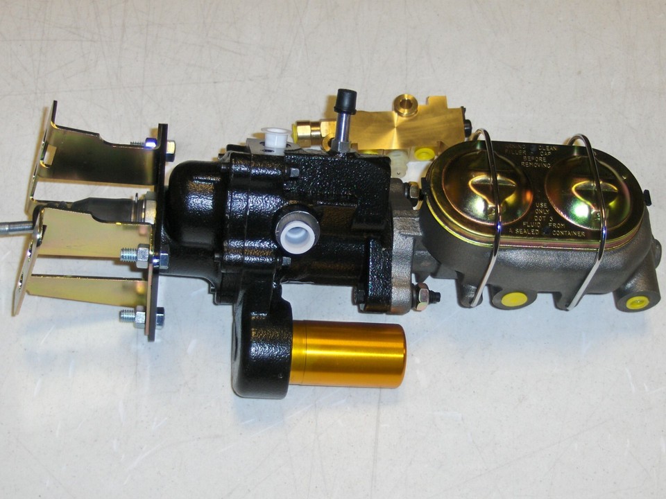 1955-58 Chevy Tri 5 Hydro-Boost Disc Power Brake Booster + Master ...