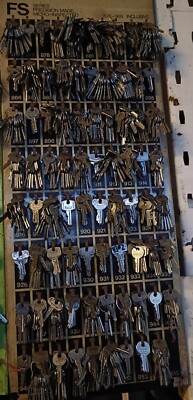 CLASSIC CAR KEYS ROMAC FS SERIES 876- 955 ORIGINAL KEYS USED | eBay UK