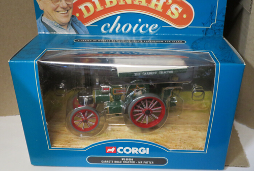 1/50 CORGI FRED DIBNAH'S CHOICE GARRETT ROAD TRACTOR MR POTTER #80309 ...