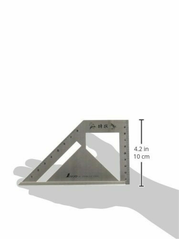 SHINWA Miter Square Metric Stainless Steel Standard Model 45 ° 90 ...