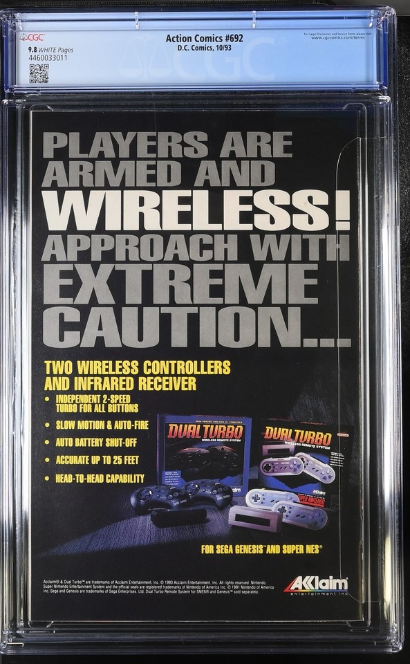 Action Comics 692 (DC 1993) CGC 9.8 White Pages! 4460033011 | eBay