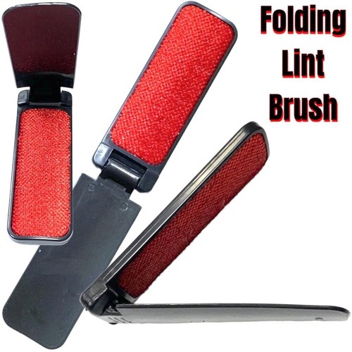 FOLDABLE MAGIC CLOTHES BRUSH/ LINT REMOVER TO CLEAN -REMOVE PET HAIR ...