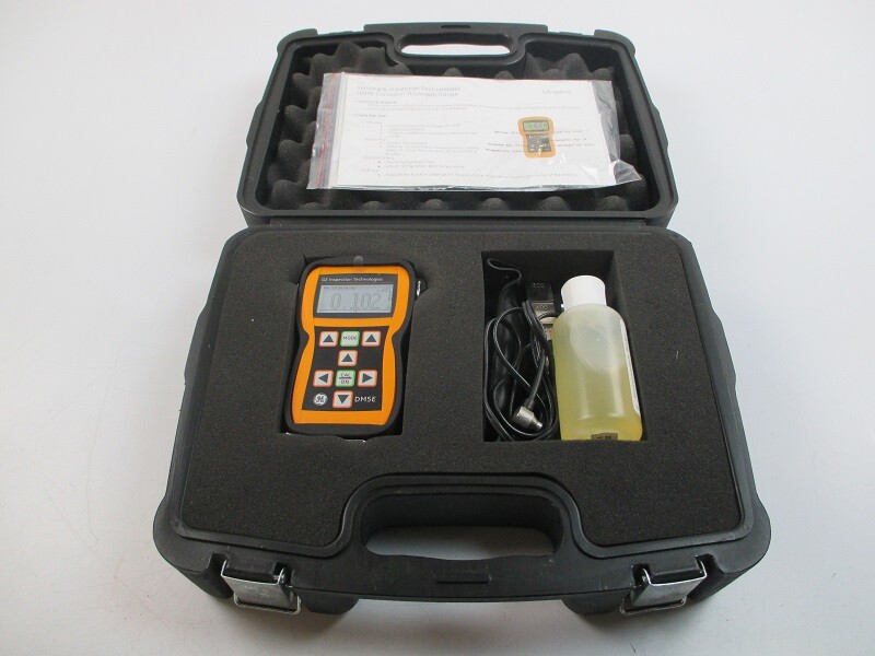 GE Inspection DM5E Dual Multi Option Ultrasonic Thickness Gauge Olympus ...