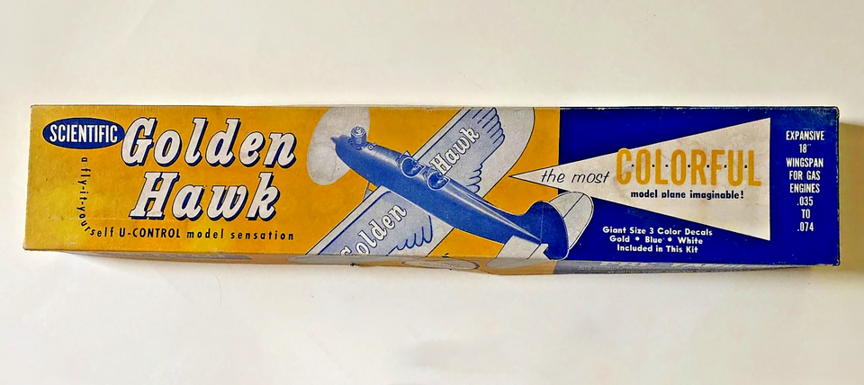 Scientific Model Airplane Plans (UC): Golden Hawk 18" for .035-.074 ...