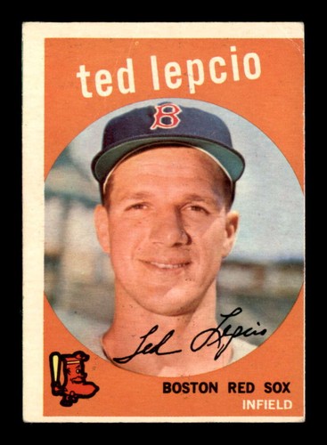 1959 Topps #348 Ted Lepcio VG/VGEX X2986562 | eBay