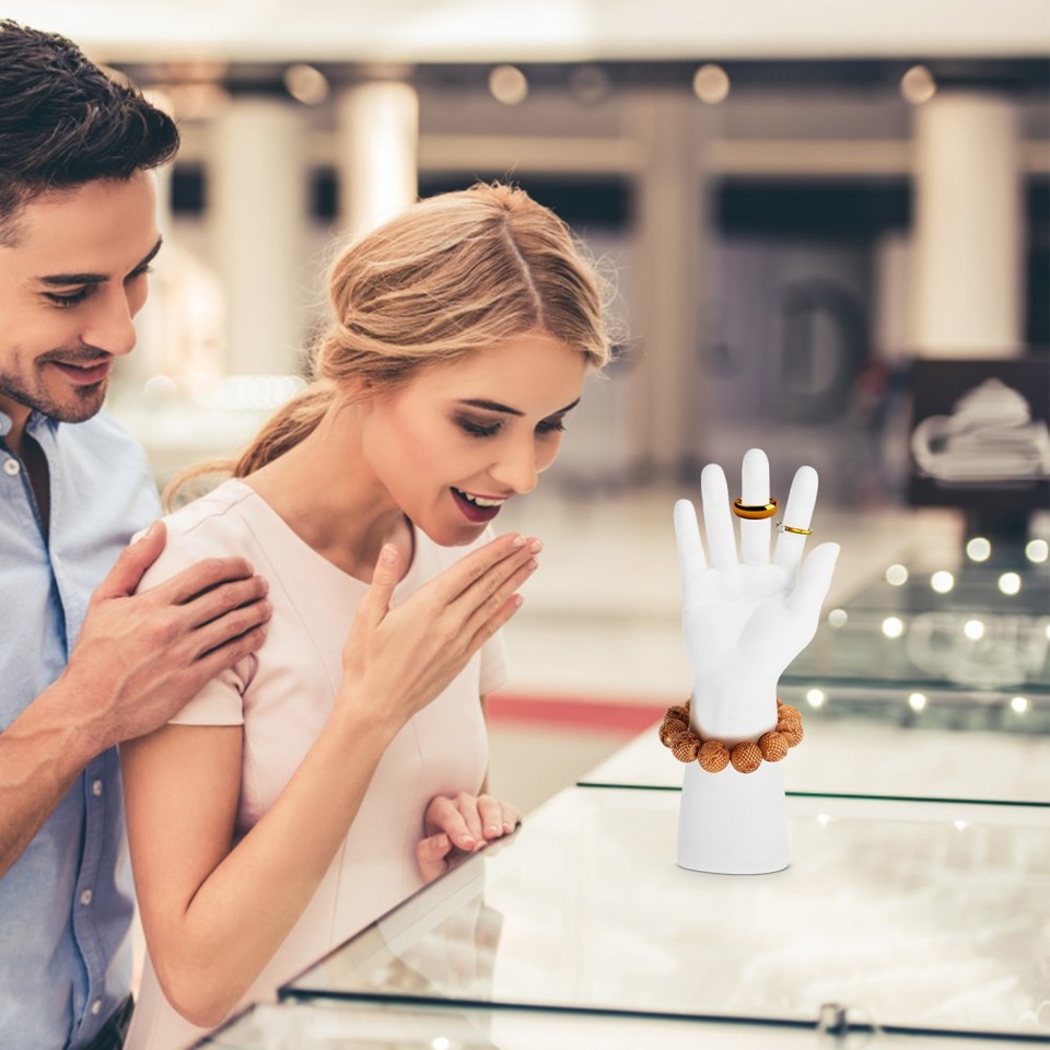 2pcs Plastic Mannequin Hand Display Holder Stand for Bracelet Display ...