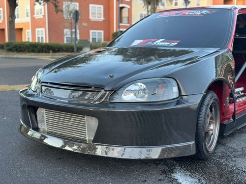 HONDA CIVIC EK FRONT END DRAG 96-00 Carbon Fiber | eBay