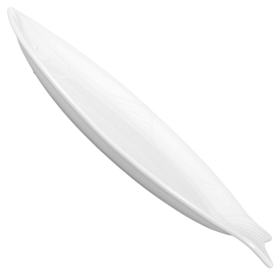 Fish Food Tray Fish Shaped Plate Ceramic Decorative Snack Appetizer ...